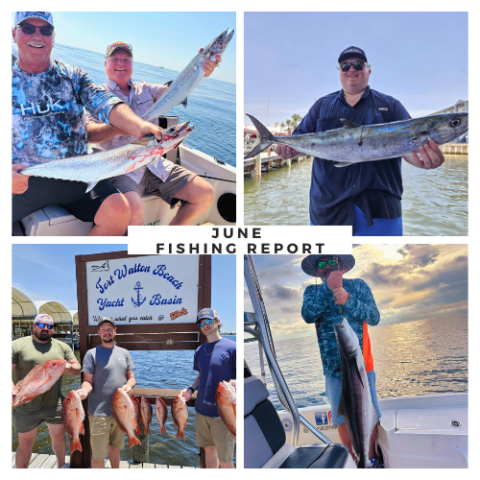 June Fishing Report: Destin FL ~ Panhandle Fishing Charters